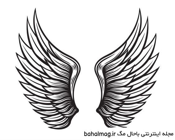 طرح تاتو بال ️ [ بهترین تصاویر ]