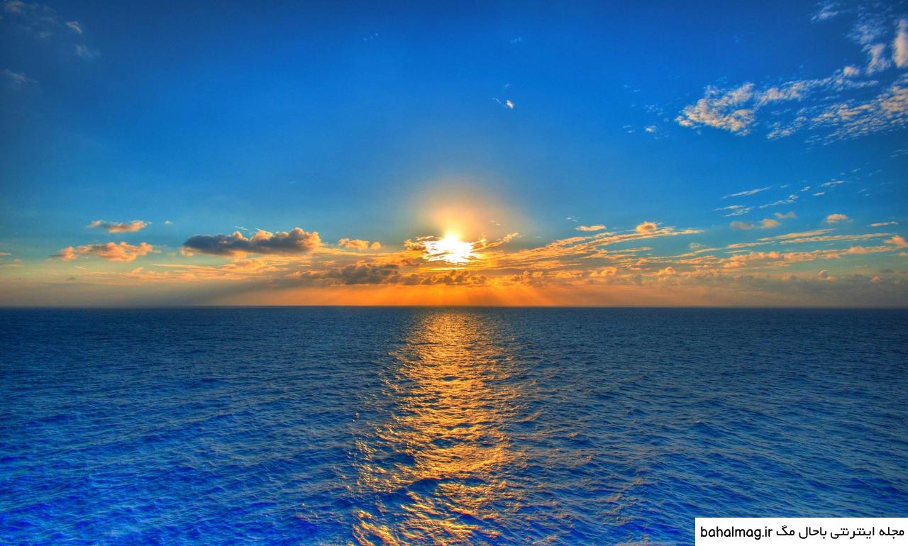 عکس با کیفیت دریا ️ [ بهترین تصاویر ]