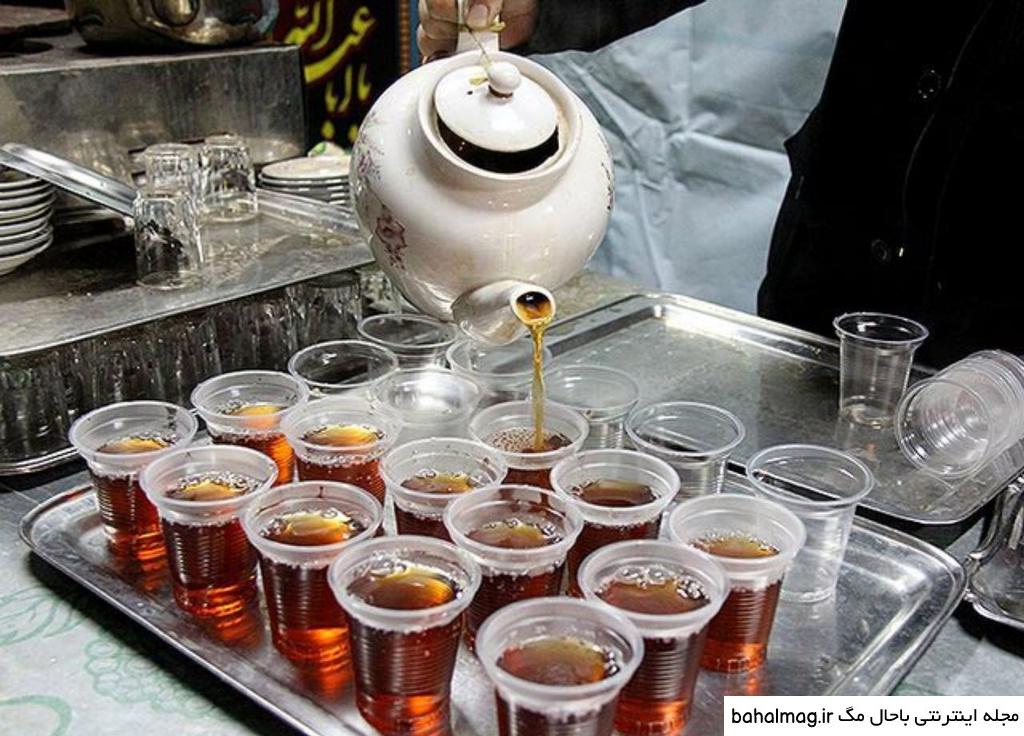 عکس چای نذری ️ [ بهترین تصاویر ]