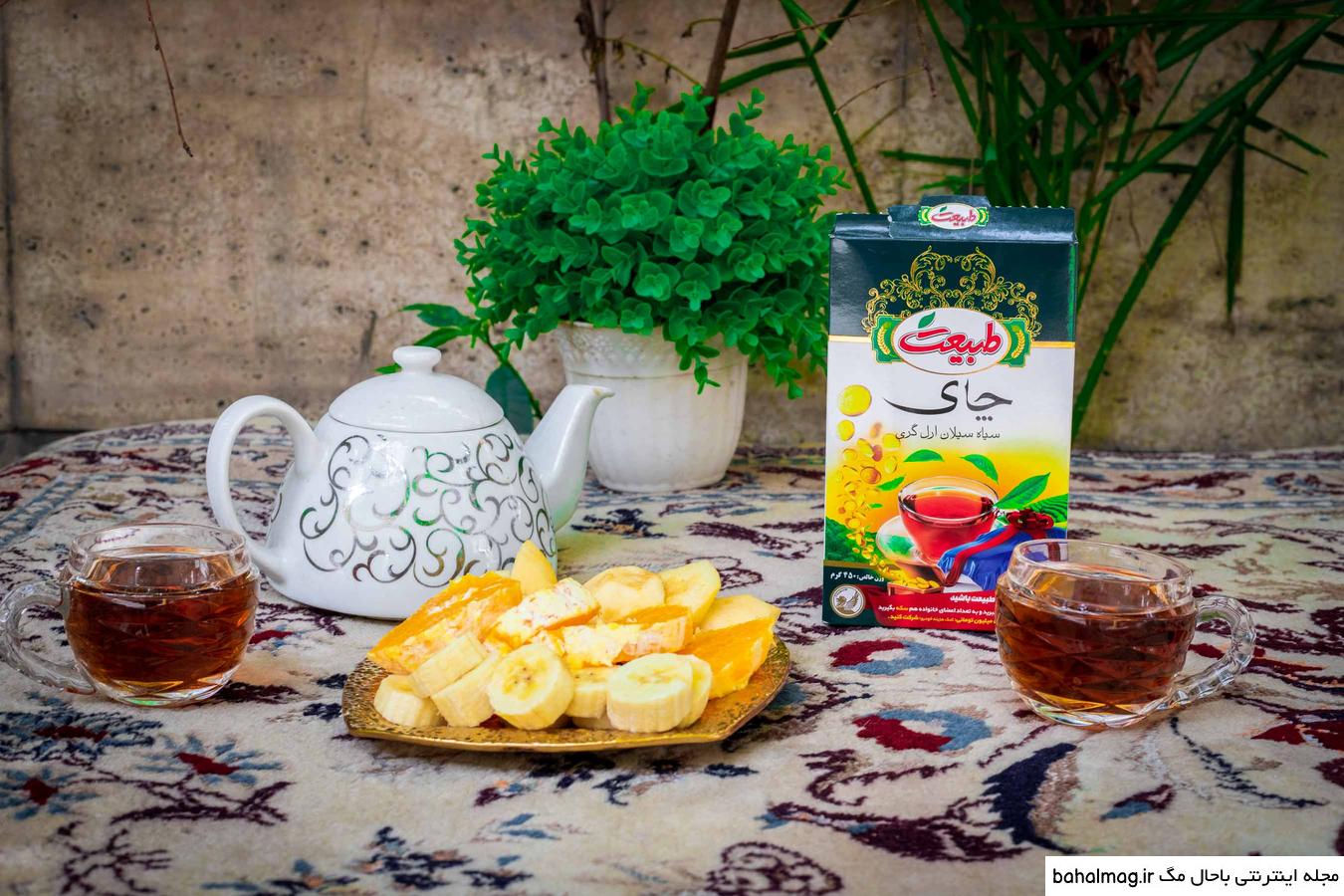 عکس چای و قوری در طبیعت ️ [ بهترین تصاویر ]