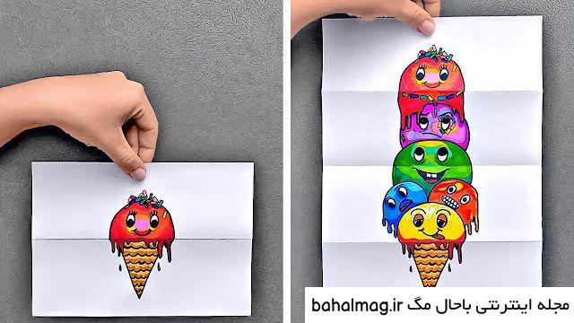 ایده برای نقاشی آسان ️ بهترین تصاویر