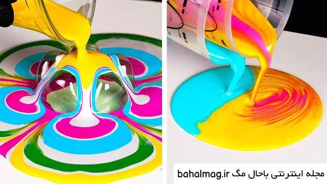 ایده برای نقاشی روی بوم کوچک ️ بهترین تصاویر