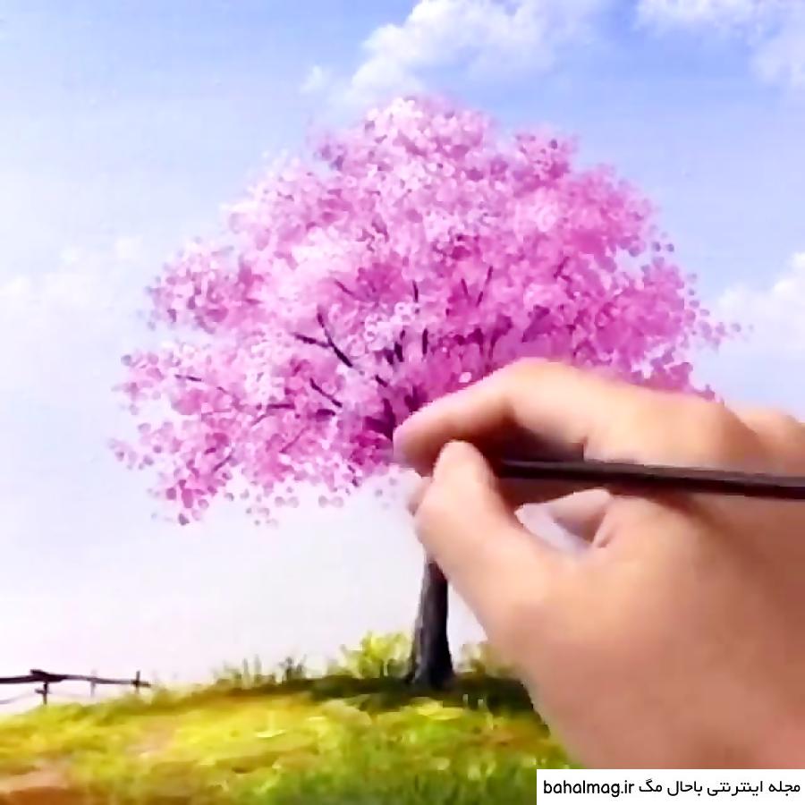 ایده برای نقاشی طبیعت ️ بهترین تصاویر