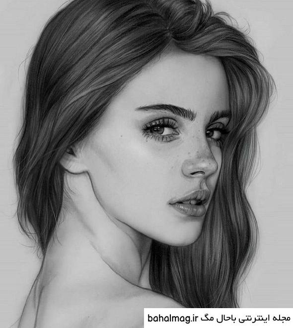 تصاویر سیاه قلم غمگین ️ بهترین تصاویر
