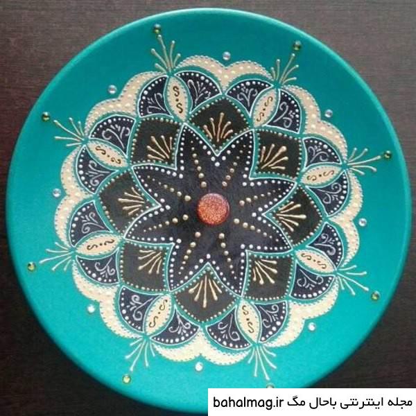 طرح سنتی برای نقاشی روی سفال ️ بهترین تصاویر