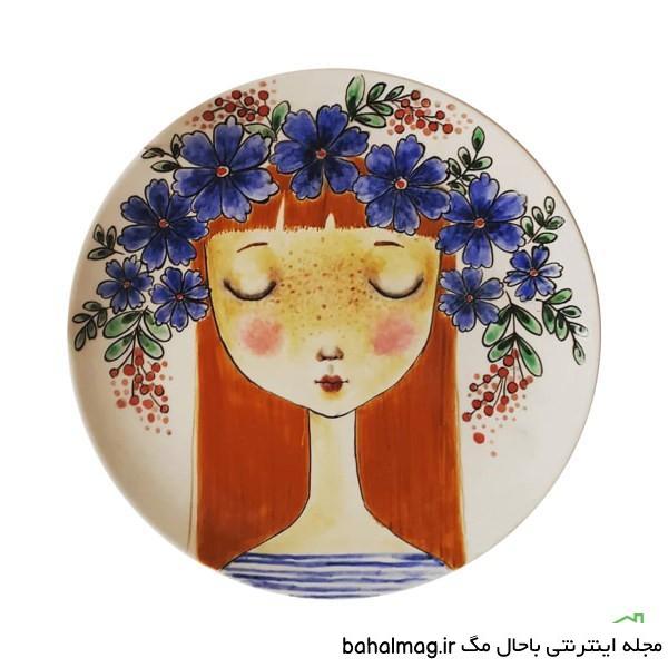 طرح فانتزی نقاشی روی سفال ️ بهترین تصاویر
