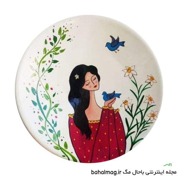 طرح نقاشی روی سفال ️ بهترین تصاویر