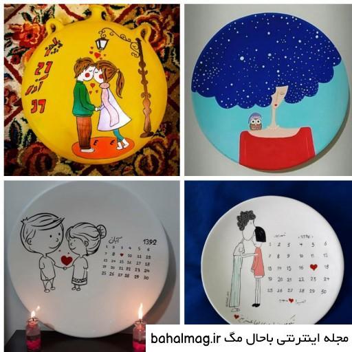 طرح های برای نقاشی روی سفال ️ بهترین تصاویر