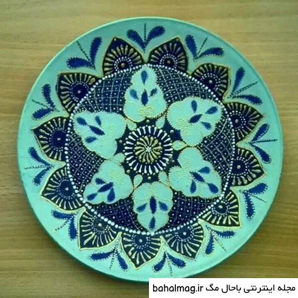 طرح های جدید نقاشی روی سفال ️ بهترین تصاویر