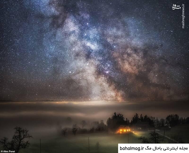 عکس آسمان در شب ️ بهترین تصاویر