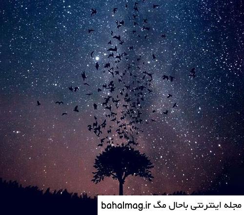 عکس آسمان زیبا در شب ️ بهترین تصاویر