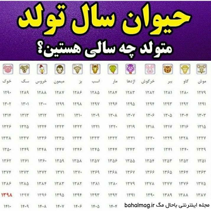 عکس حیوان سال ️ بهترین تصاویر