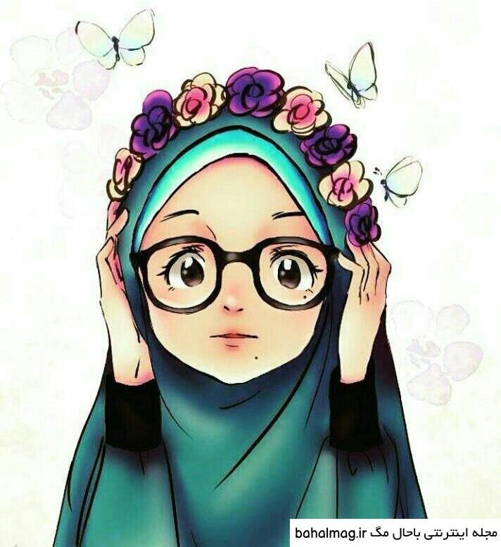عکس دختر فانتزی با حجاب ️ بهترین تصاویر