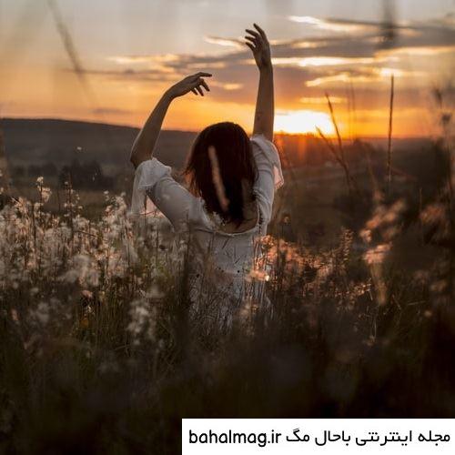 عکس دخترانه غروب ️ بهترین تصاویر