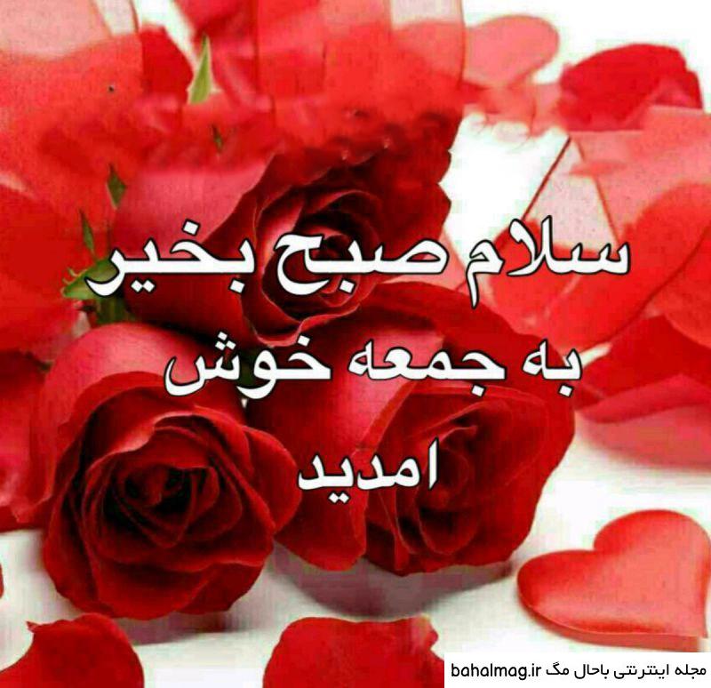 عکس سلام صبح بخیر گل ️ بهترین تصاویر
