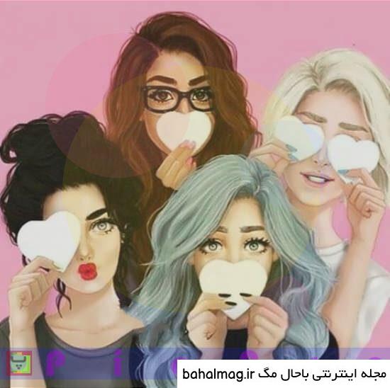 عکس شش نفره دوستانه دخترانه ️ بهترین تصاویر