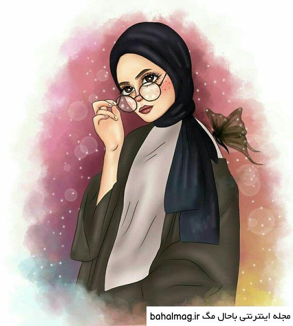 عکس فانتزی با حجاب دخترانه ️ بهترین تصاویر