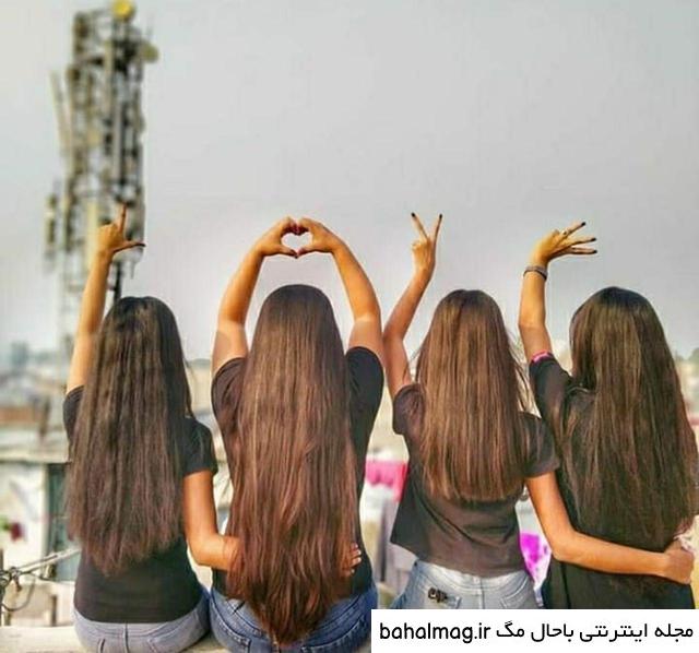 عکس فانتزی چهار نفره دخترانه ️ بهترین تصاویر