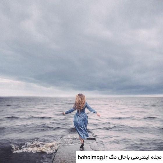 عکس لب دریا دخترونه ️ بهترین تصاویر