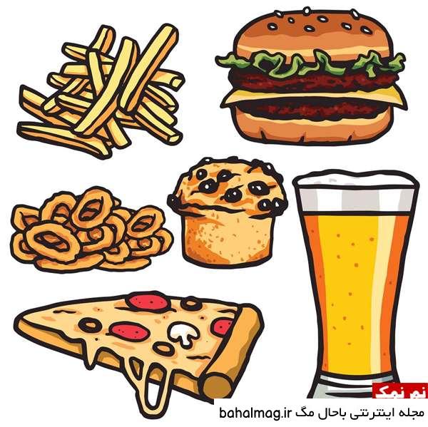 عکس نقاشی فانتزی خوراکی ️ بهترین تصاویر