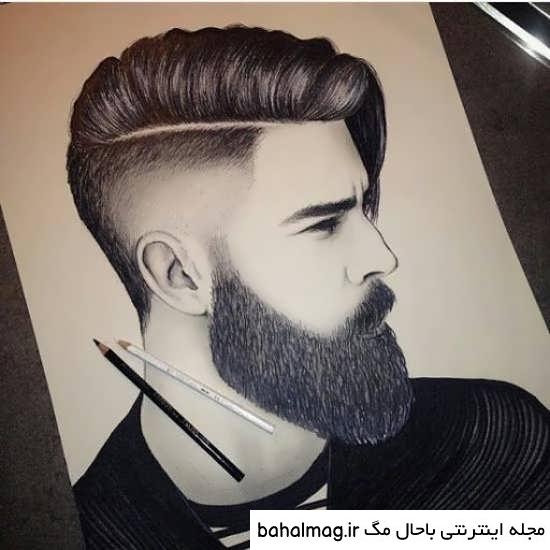 عکس نقاشی فانتزی پسرانه ️ بهترین تصاویر