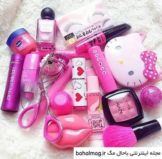 عکس های کیوت دخترانه صورتی ️ بهترین تصاویر