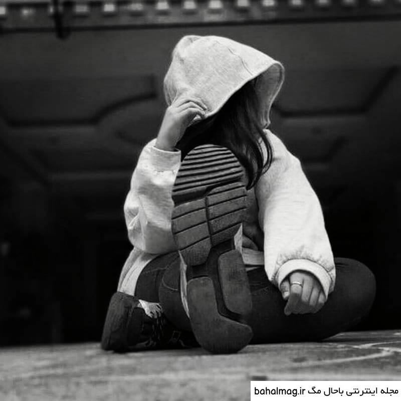 عکس پروفایل دخترونه خفن لاتی سیاه سفید ️ بهترین تصاویر