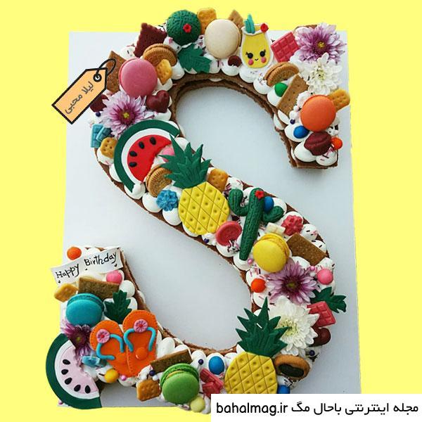 عکس کیک تولد دخترانه تابستانی ️ بهترین تصاویر