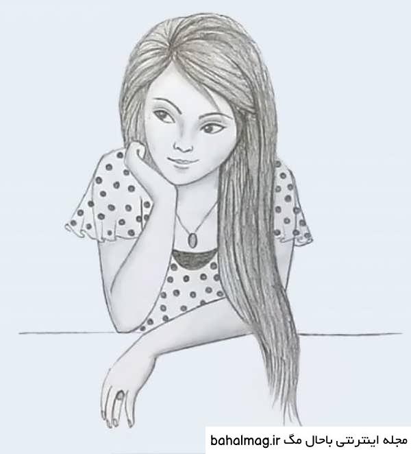 نقاشی دخترانه ی جدید ️ بهترین تصاویر