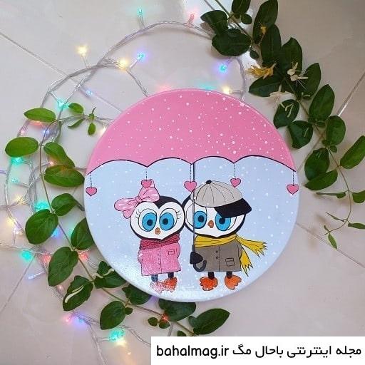 نقاشی فانتزی روی سفال ️ بهترین تصاویر
