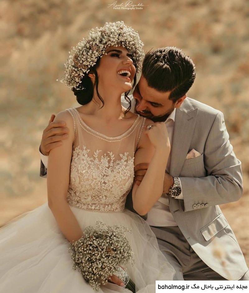 ژست عروس عکس عروس و داماد فانتزی ️ بهترین تصاویر