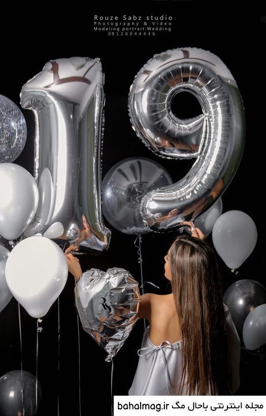 ژست عکس تولد در اتلیه ️ بهترین تصاویر