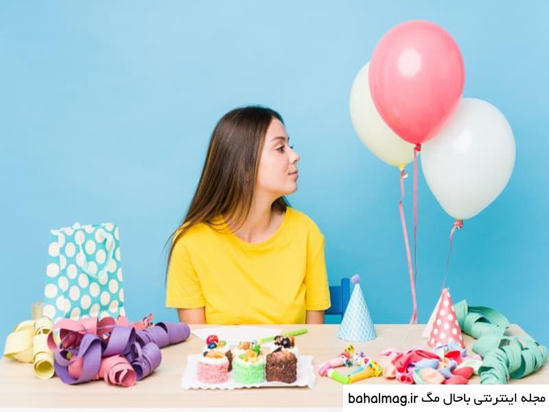 ژست عکس تولد در منزل ️ بهترین تصاویر