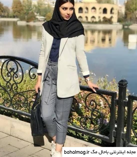 ژست عکس دخترانه ایستاده ️ بهترین تصاویر