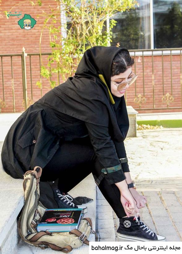 ژست عکس دخترانه نشسته ️ بهترین تصاویر
