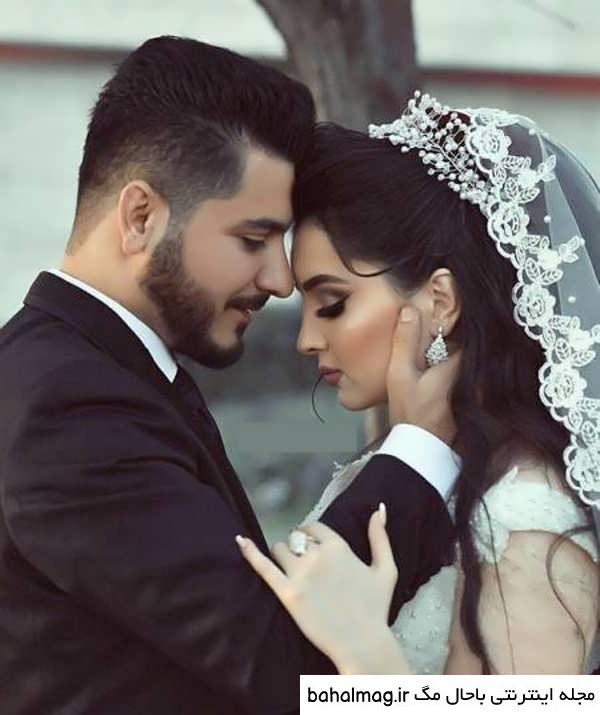 ژست عکس عروس داماد ️ بهترین تصاویر